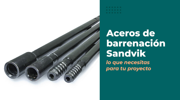 Todo acerca de los aceros de barrenación Sandivk